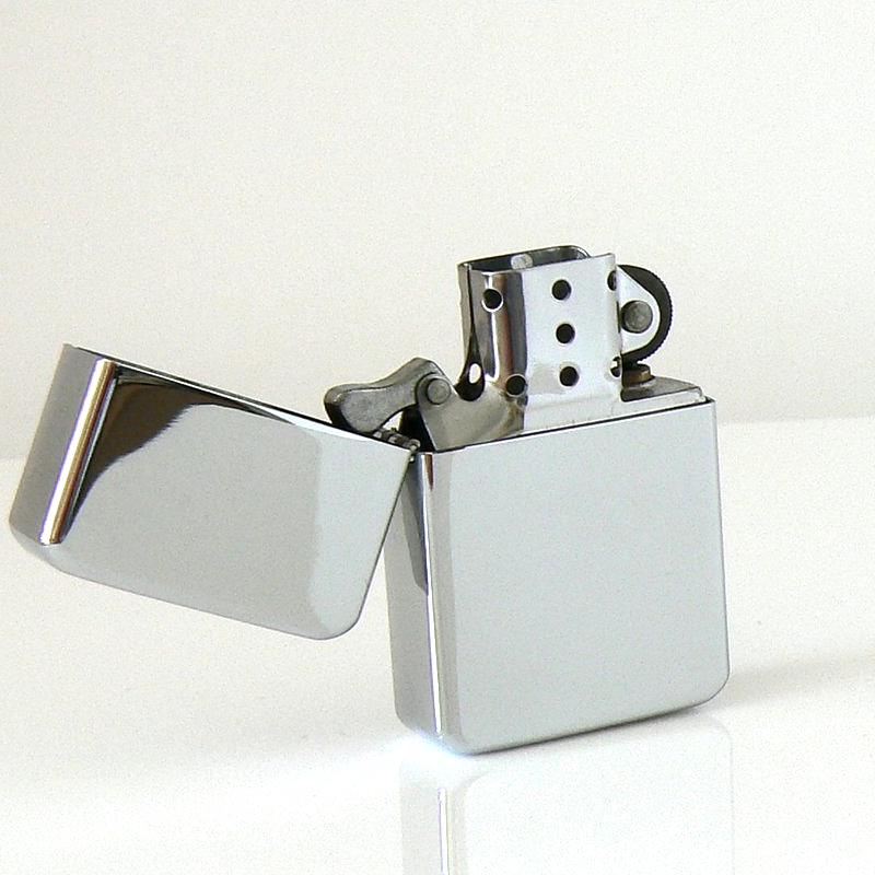 Queen's Royal Hussars Petrol Lighter