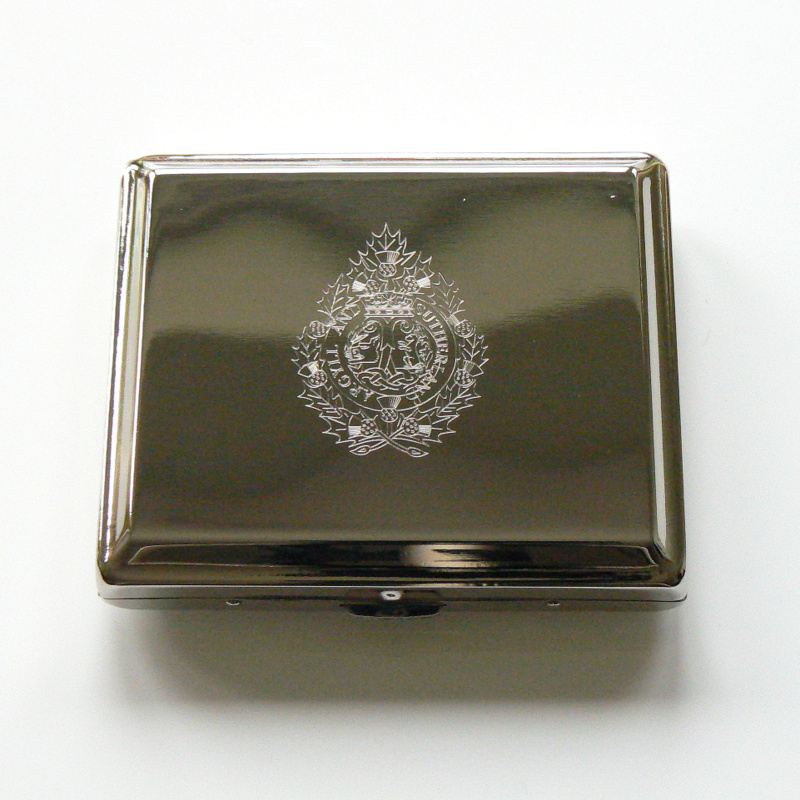British military cigarette case