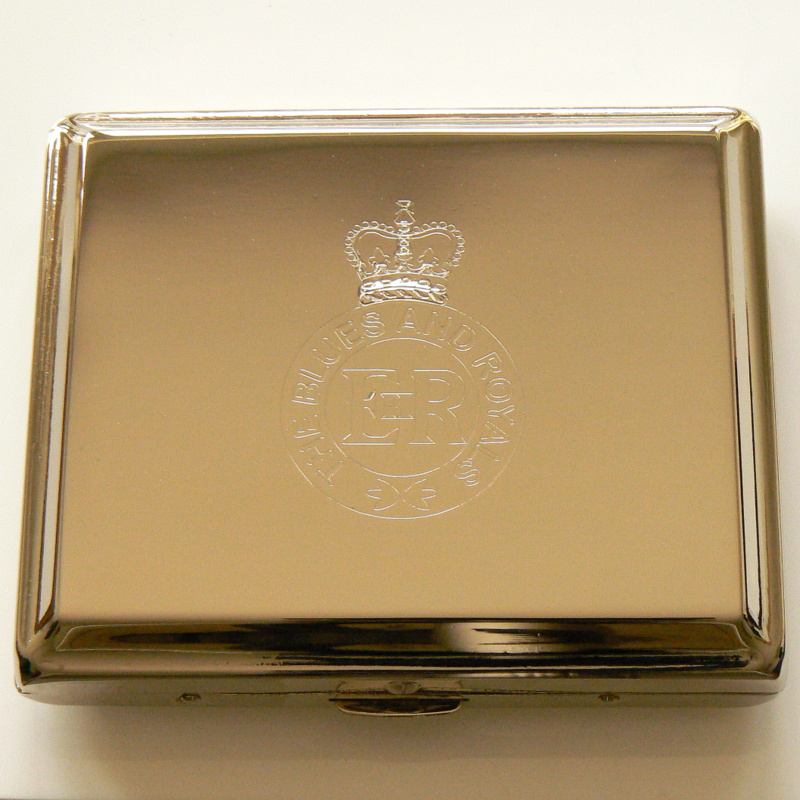 British military cigarette case