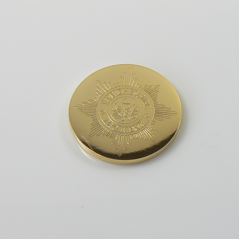 Cheshire Regiment Blazer Button - British Military Store