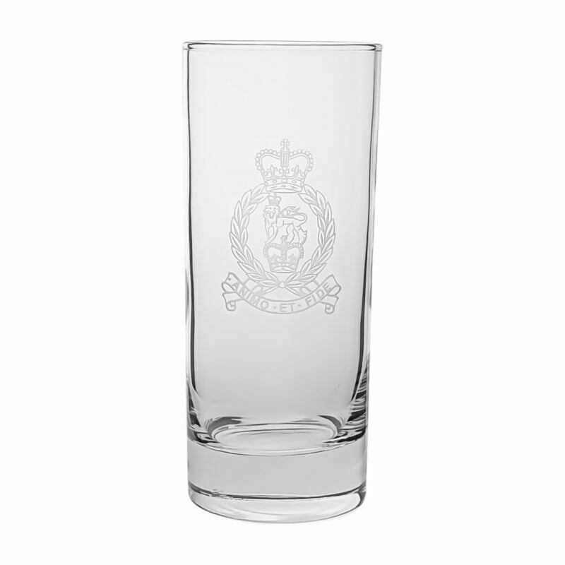 British Military Engraved Glassware